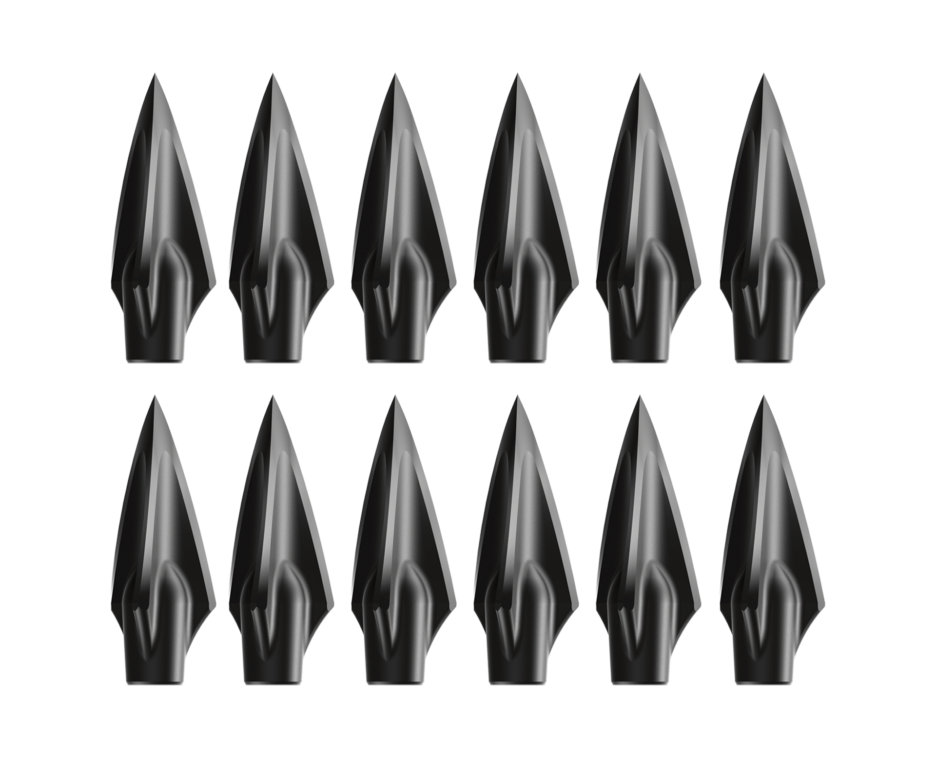 Demun Helical Broadhead 12 Pack - Precision Archery Points – Barnett ...